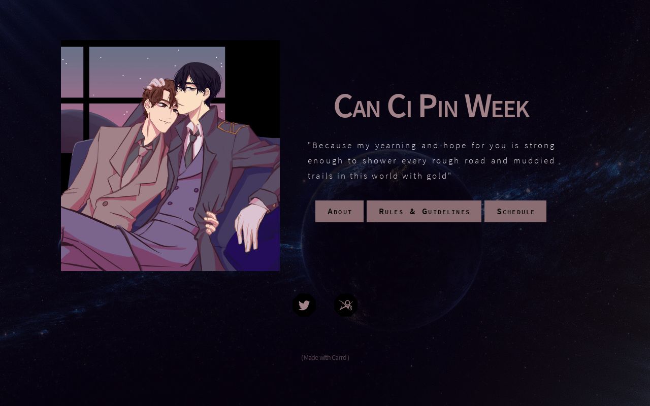 Can Ci Pin Week 2021